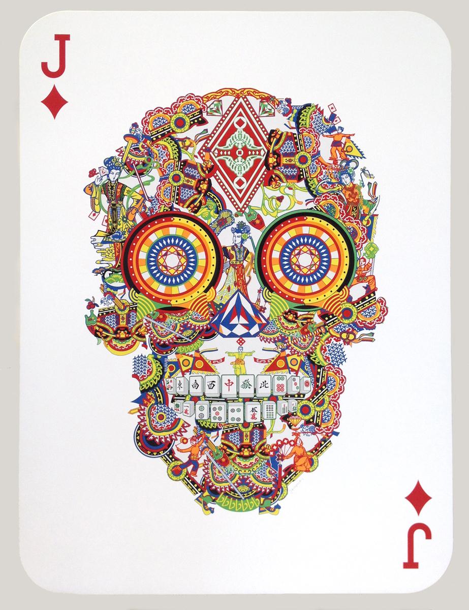 JACKY TSAI | New 'Gambling Skull' Screenprint Launches Today | Eyestorm ...